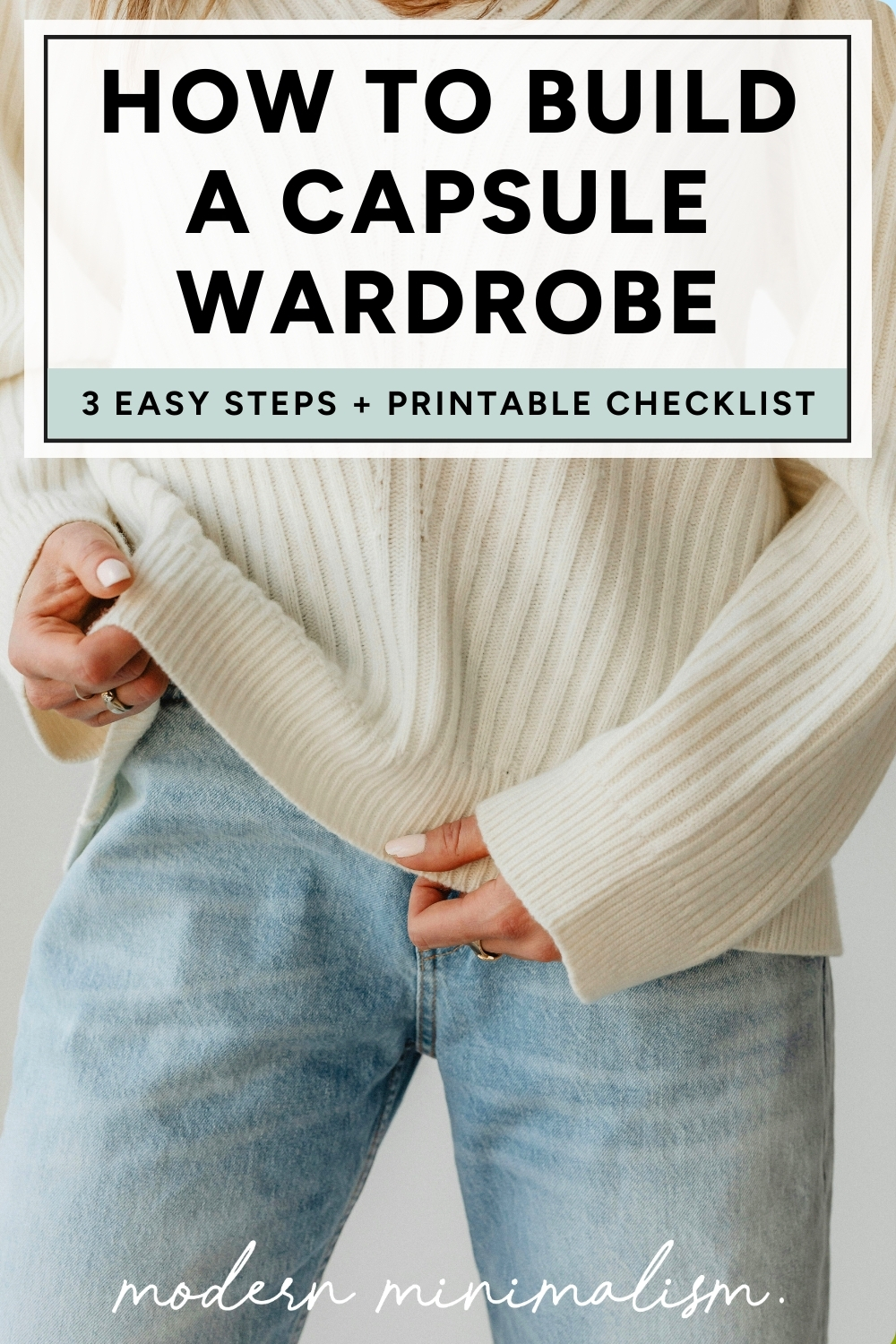 How to Build a Capsule Wardrobe for Women (+ Free Checklist)