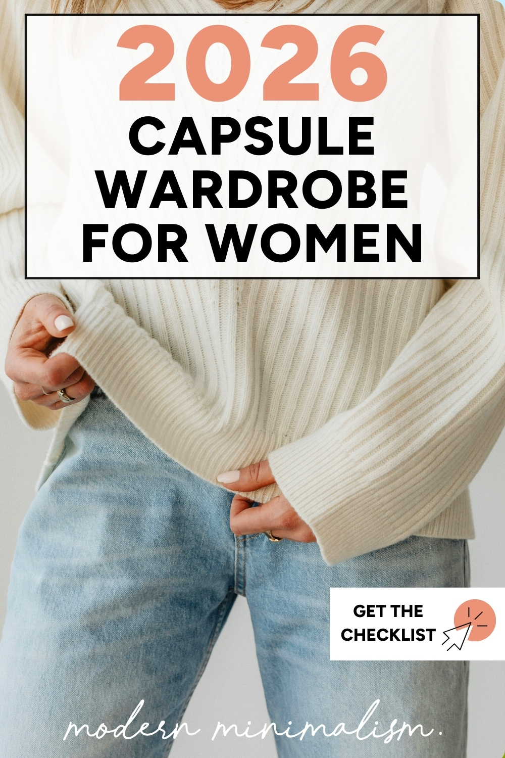 How to Build a Capsule Wardrobe for Women (+ Free Checklist)