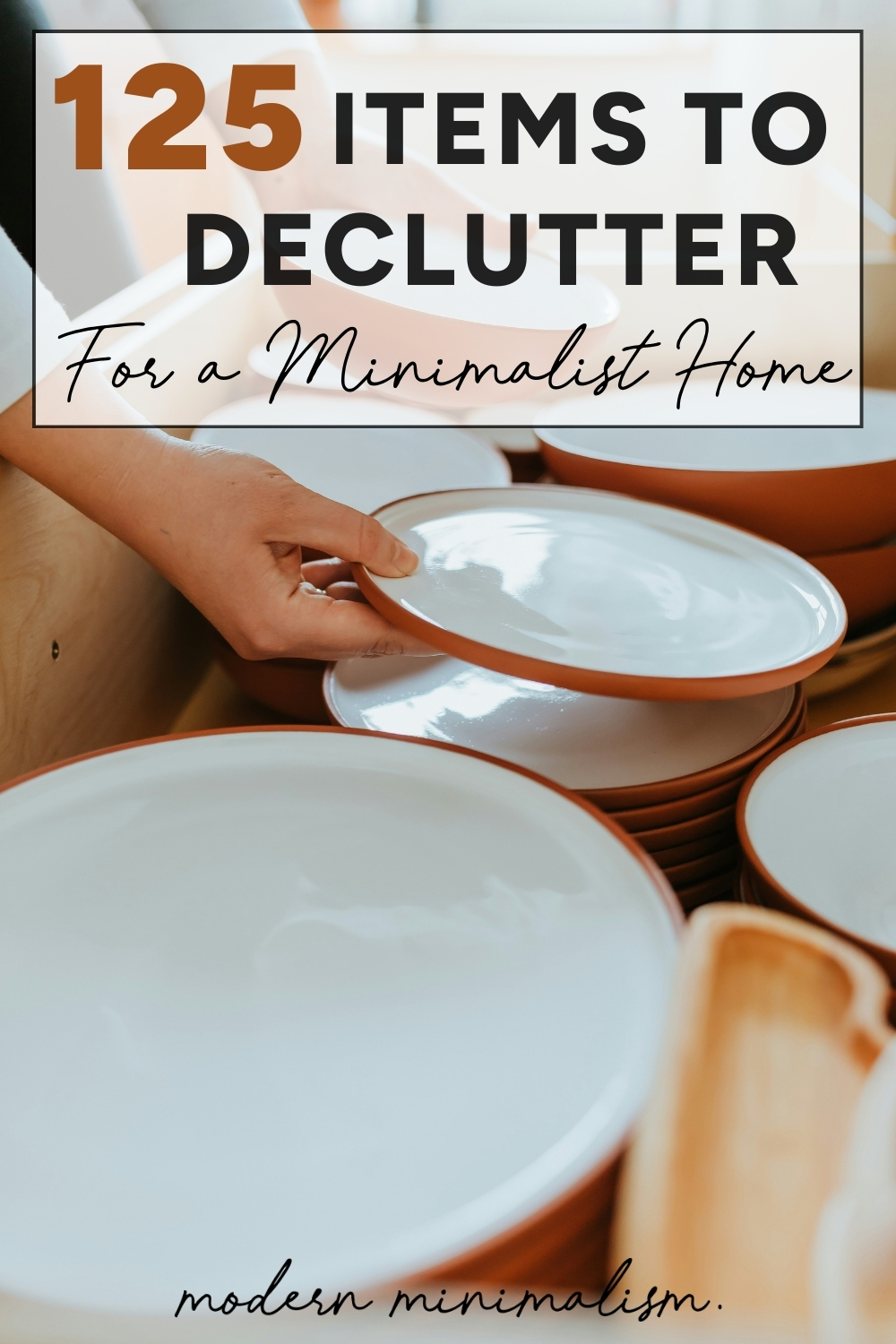 Declutter Checklist: 125 Items to Let Go of for a Minimalist Home ...